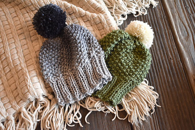 Ravelry: Slouchy Seed Stitch Hat pattern by Audrey Lach