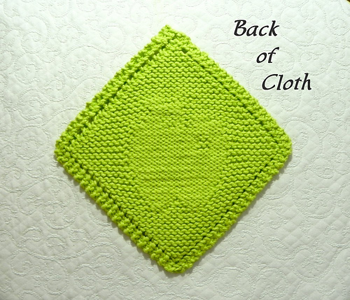 Ravelry: Apple Diagonal Dishcloth, Grandmother's Favorite pattern by ...