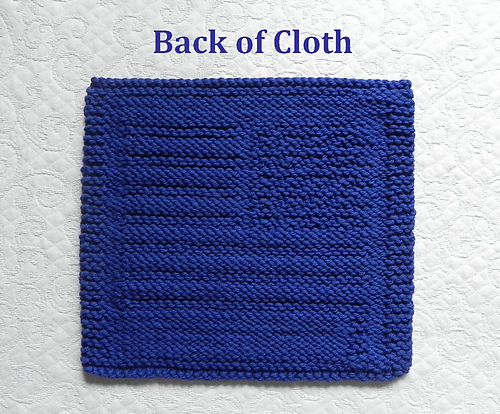 Ravelry: American FLAG Knit Dishcloth pattern by Aunt Susan