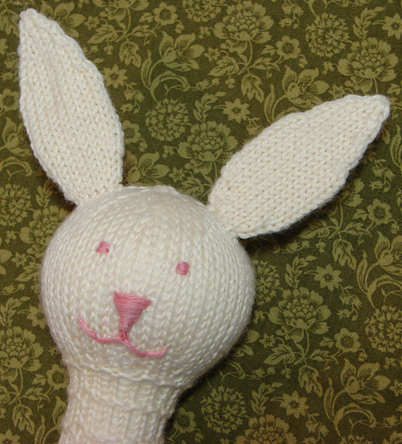 Ravelry: Bunny Rattle pattern by Emily Kintigh