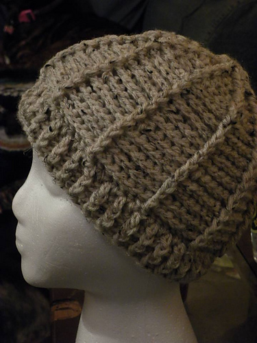 Ravelry: Texture in the Round Beanie pattern by Lara Girdler