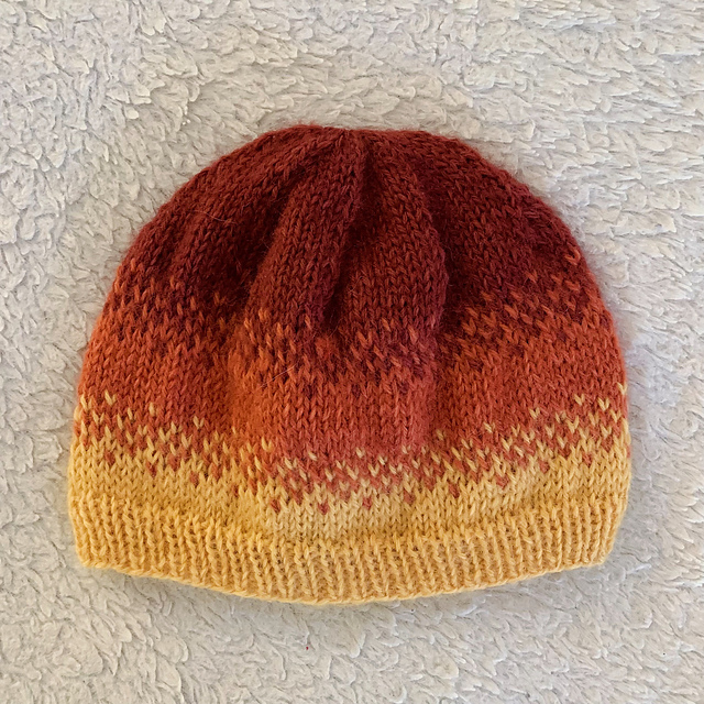 Ravelry: Sunset Fade Hat pattern by Maggie Kent