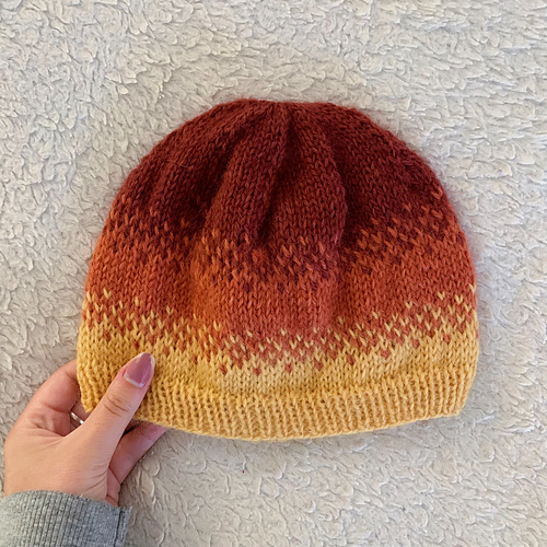 Ravelry: Sunset Fade Hat pattern by Maggie Kent