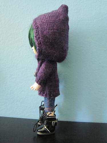 Ravelry: Hoodie for Pukipuki pattern by Wovenflame (Marlene)