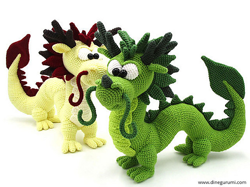 Ravelry: Dragon Lóng pattern by Sandra Haupt