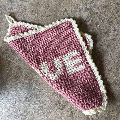 Ravelry: Love Potholder pattern by Axiom Crochet
