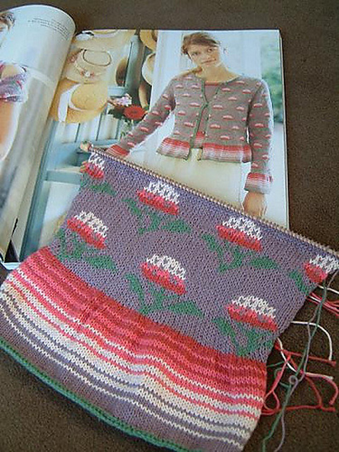 Ravelry: Hydrangea Cardigan pattern by Kaffe Fassett