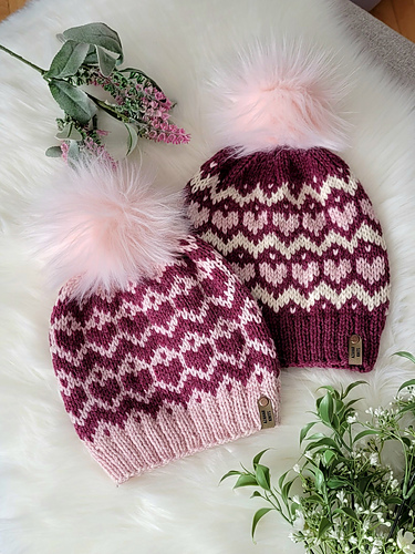 Ravelry: Amor Amor Hat pattern by Azahar Knits