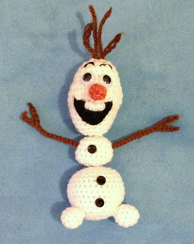 Ravelry: Snap-Apart Olaf pattern by Becky Ann Smith