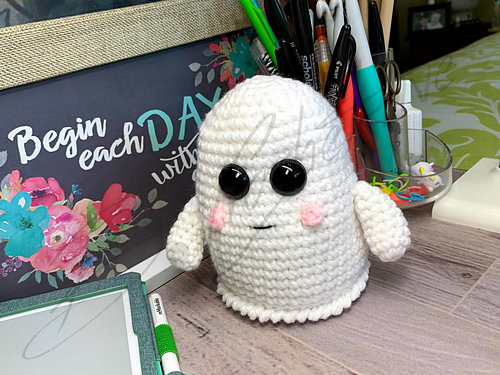 Ravelry: Boo-Boo the Ghost pattern by B. Crochet-tive