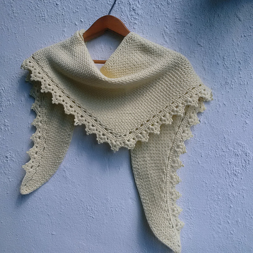 Ravelry: Black Raspberry Shawl, Shawlette, Scarf pattern by Darleen Hopkins