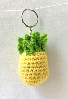 Ravelry: Pineapple Keychain pattern by Molly Holt