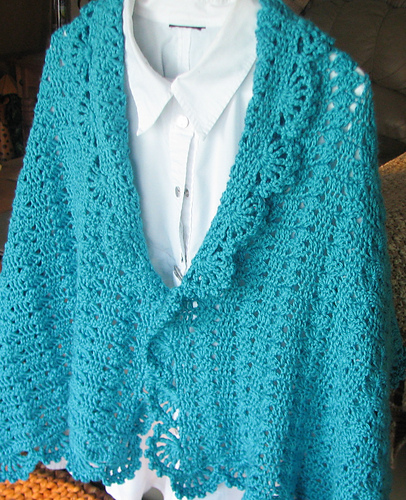 Ravelry: Simply Shawl pattern by Caron Design Team