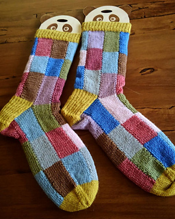 Ravelry: BUHIBUHI's Patchwork Socks