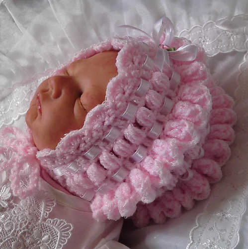 Ravelry: Elysia Bespoke Bonnets #24 pattern by Beautiful-Babys-Bonnets