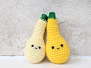 Ravelry: Crochet Yellow Squash pattern by BabyCakes Studios