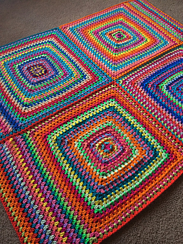 Ravelry: Four Square pattern by Rachele Carmona