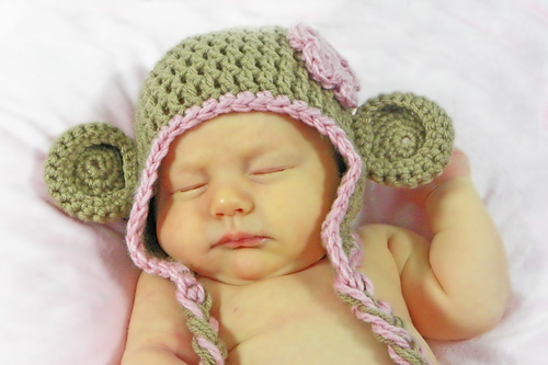 Ravelry: Baby Monkey Hat pattern by Melissa
