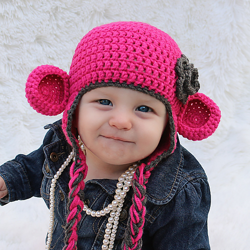 Ravelry: Baby Monkey Hat pattern by Melissa