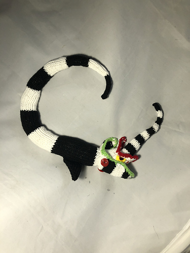 Ravelry: Beetlejuice Sandworm pattern by Shannin Thomas