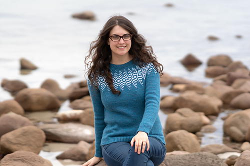 Ravelry: Plumose Yoke Jumper pattern by Laura Barkla