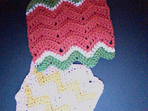 Ravelry: Scrap Ripple Cloth pattern by Anastacia Zittel