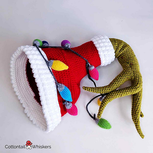 Ravelry: The Grinch Christmas Hat pattern by Bea King