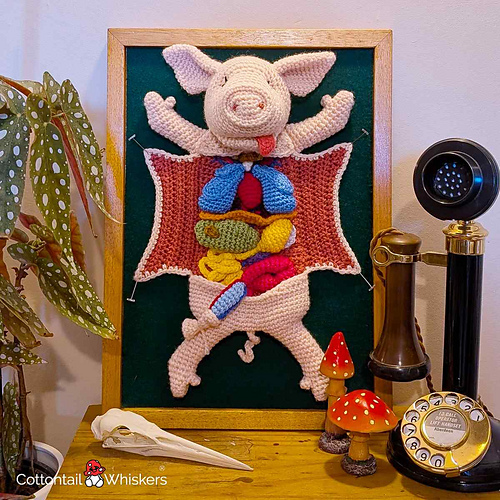 Ravelry: Piglet Dissection pattern by Bea King