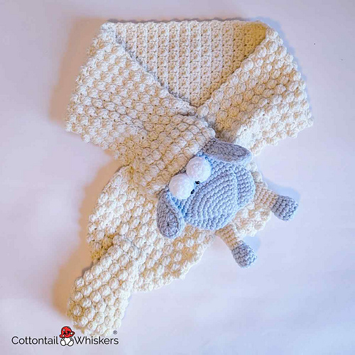 Ravelry: Sheep Scarf pattern by Bea King