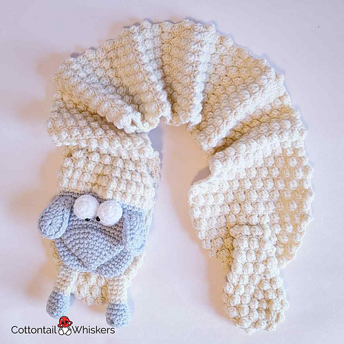 Ravelry: Sheep Scarf pattern by Bea King