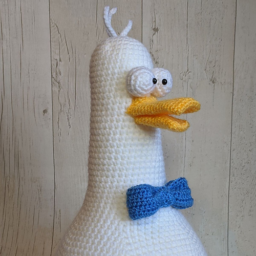 Ravelry: Dave the Duck Doorstop pattern by Bea King
