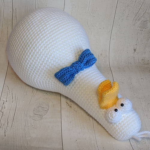 Ravelry: Dave the Duck Doorstop pattern by Bea King