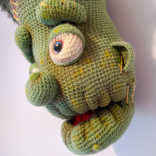 Ravelry: Frank the Monster Trophy Head pattern by Bea King