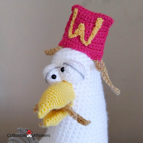 Ravelry: Steven Seagull Doorstop pattern by Bea King