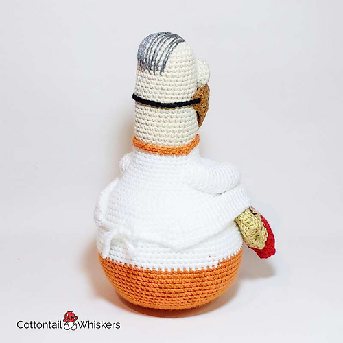 Ravelry: Hannibal Lecter Halloween Doorstop pattern by Bea King