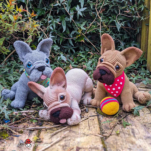 Ravelry: Sitting French Bulldog pattern by Bea King