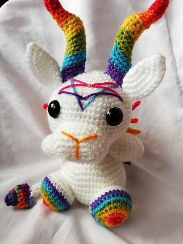 Ravelry: Baphomet plushie pattern by Bea McDonald