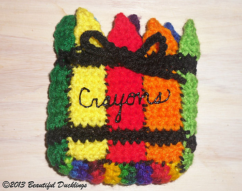 Ravelry: Crayon Pouch pattern by Sonya Blackstone