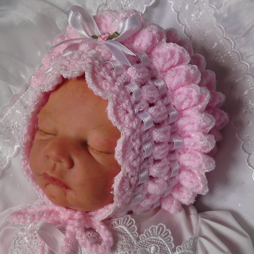 Ravelry: Elysia Bespoke Bonnets #24 pattern by Beautiful-Babys-Bonnets