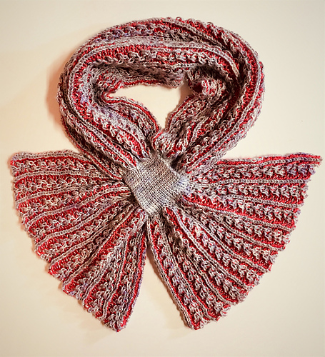 Ravelry: Coral Reef Scarf pattern by Wei Wilkins
