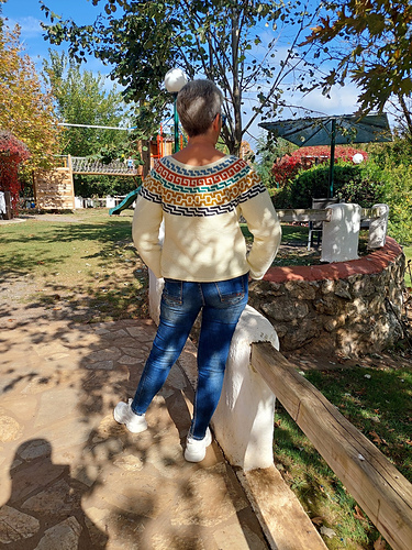 Ravelry: Autumn Mosaic Sweater pattern by BebaBlanket