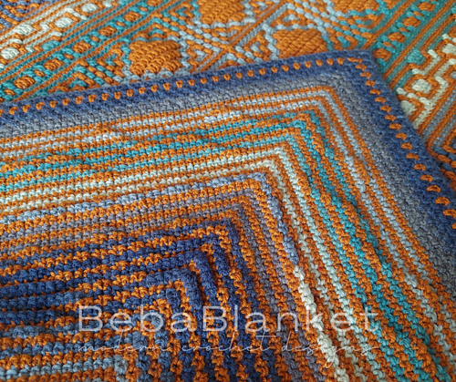 Ravelry: Mosaic Lagoon pattern by BebaBlanket