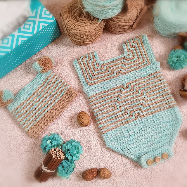 Ravelry: Modern Mini Me pattern by BebaBlanket