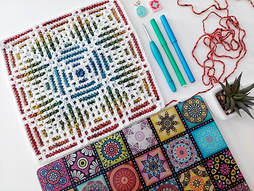 Ravelry: Mosaics pattern by BebaBlanket
