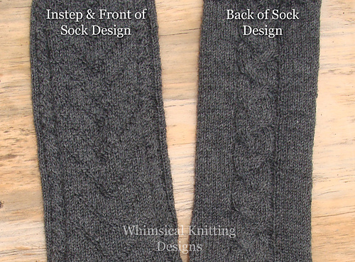 Ravelry: Big Boss Man Socks pattern by Rebecca Mercier