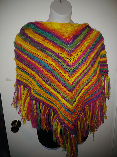 Ravelry: Three in One Boho Wrap pattern by Things Made of Strings