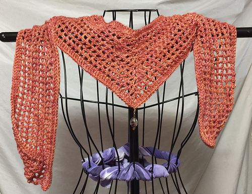 Ravelry: The V Scarf pattern by Naztazia