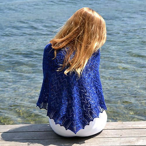 Ravelry: Shale Beach Shawl pattern by Melissa Burke