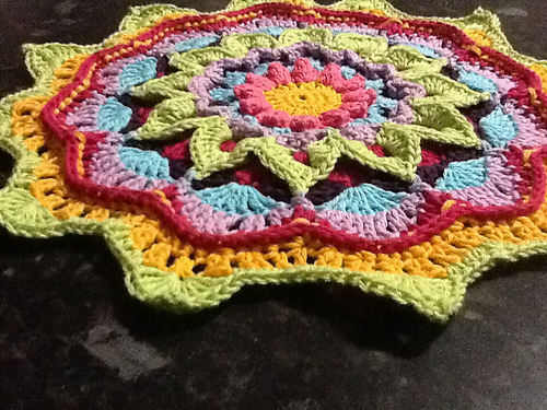 Ravelry: Mandela Mandala pattern by Angela Armstrong