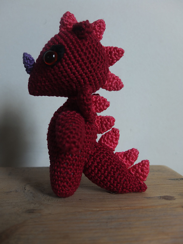 Ravelry: Crochet Amigurumi Red Dragon pattern by Mrs Klerx Designs